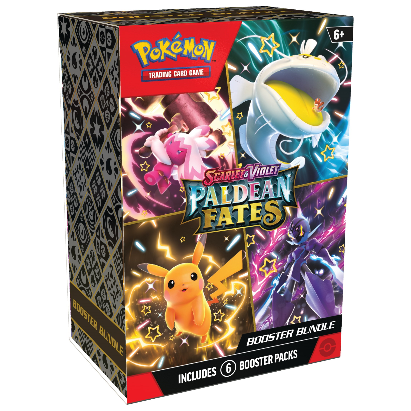 Pokémon TCG: Scarlet & Violet - Paldean Fates Booster Bundle (6 Packs ...