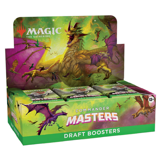 Magic: The Gathering: Commander Masters Draft Booster Box – The ...